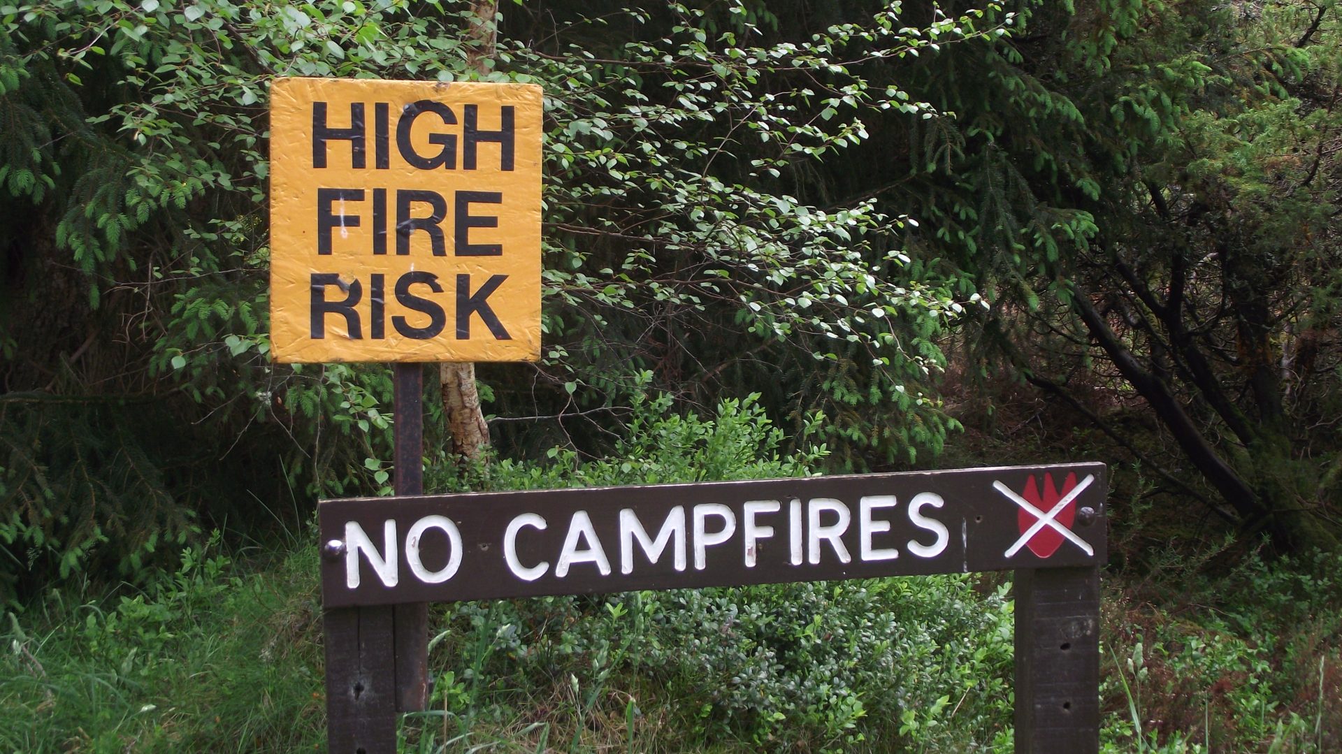 Cairngorms National Park | High Fire Risk – Do not light fires!